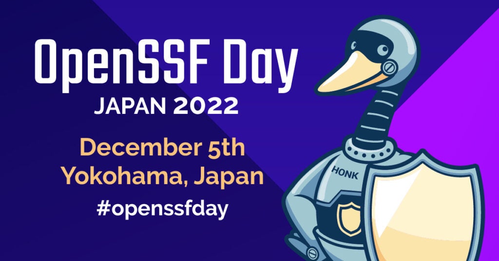 Join Us For OpenSSF Day at Open Source Summit Japan – Open Source ...