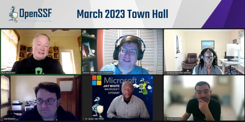 Improving Open Source Security through Collaboration: March 2023 ...