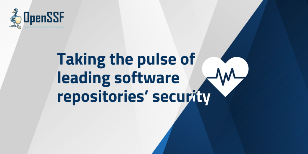 Taking the Pulse of Leading Software Repositories’ Security – Open ...