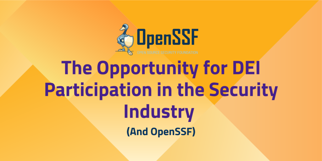 Blog – Open Source Security Foundation