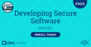 Free Course: Developing Secure Software (LFD121) – Open Source Security ...